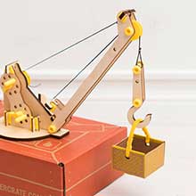 Tinker Crate Pulley Crane Crate